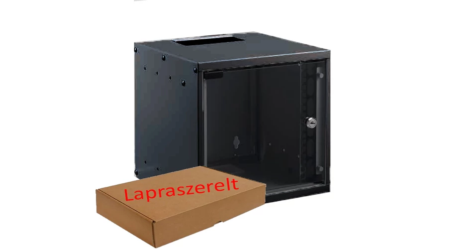 6U fali rackszekrény 312x300 lapra szer. 10 MRSOH06U300E01 ...