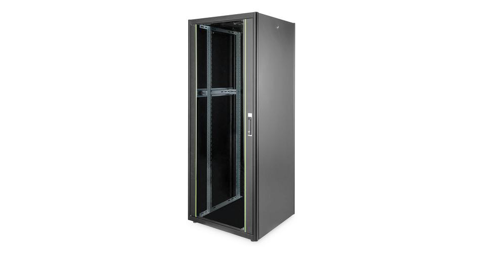 42U rack szekrény 800x800 Dynamic DN-19 42U-8/8-D-B - Álló szekrények
